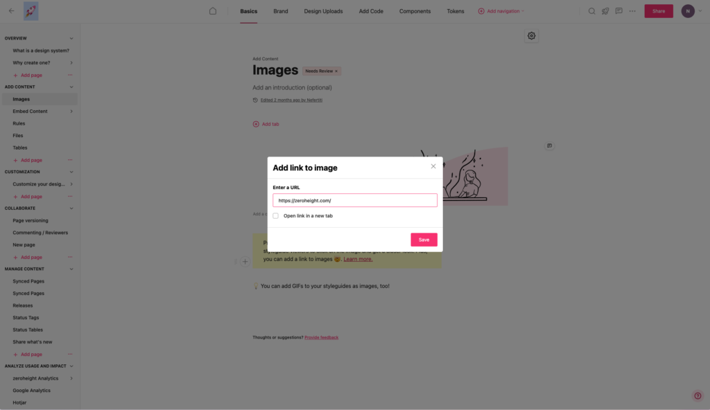 9 New Ways to Customize your Design System with zeroheight - Blog - zeroheight