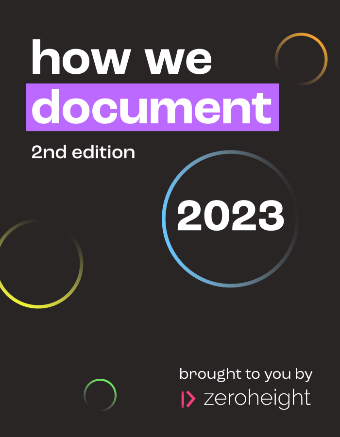 The 2023 How We Document Report is here! - Blog - zeroheight
