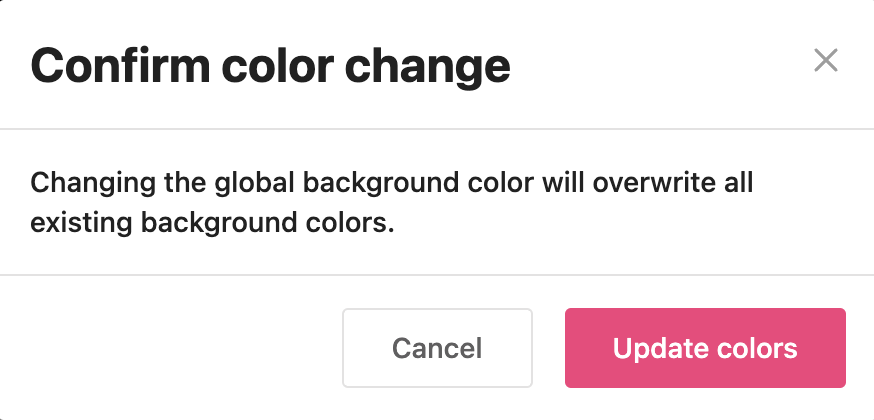 Background color - Learning Hub - zeroheight