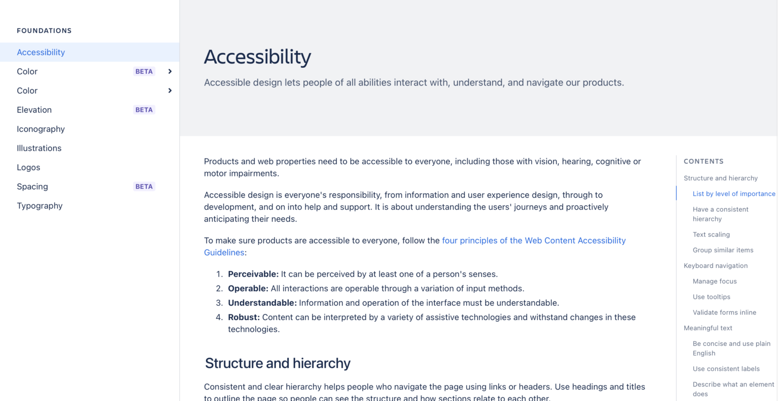 Design Systems with great accessibility documentation - zeroheight