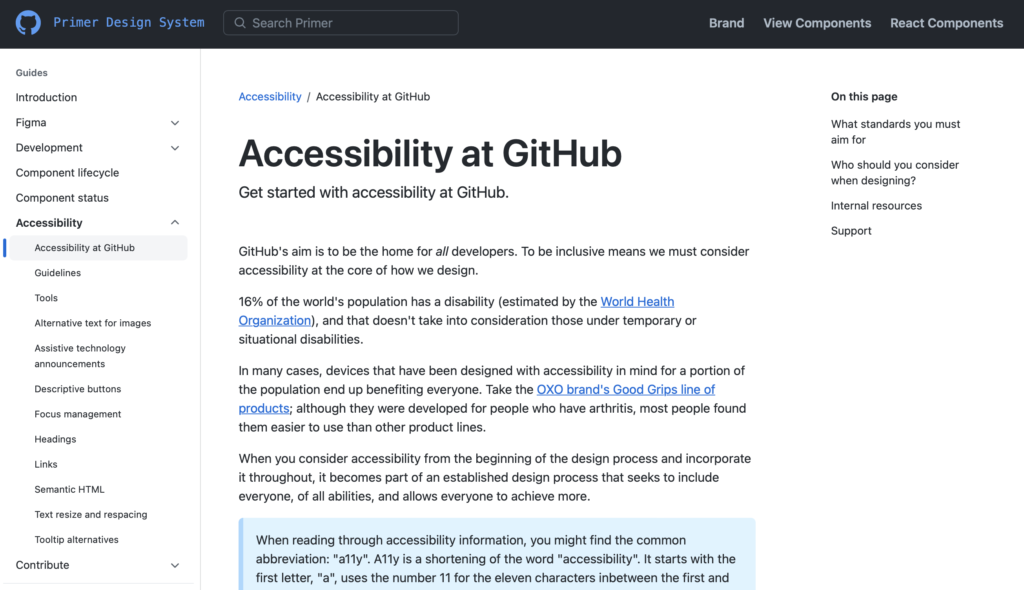 Design Systems with great accessibility documentation - zeroheight
