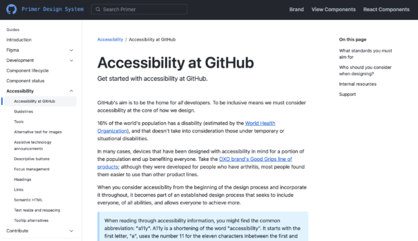 Design Systems with great accessibility documentation - zeroheight