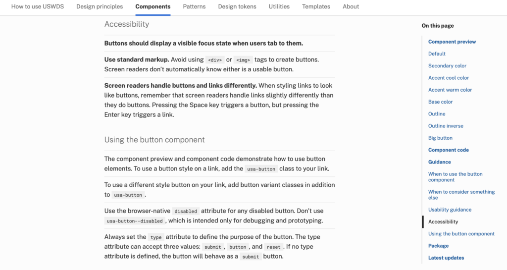 Design Systems with great accessibility documentation - zeroheight