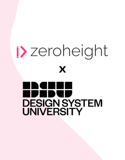 zeroheight and Design System University are partnering to provide tooling and community - Blog ...