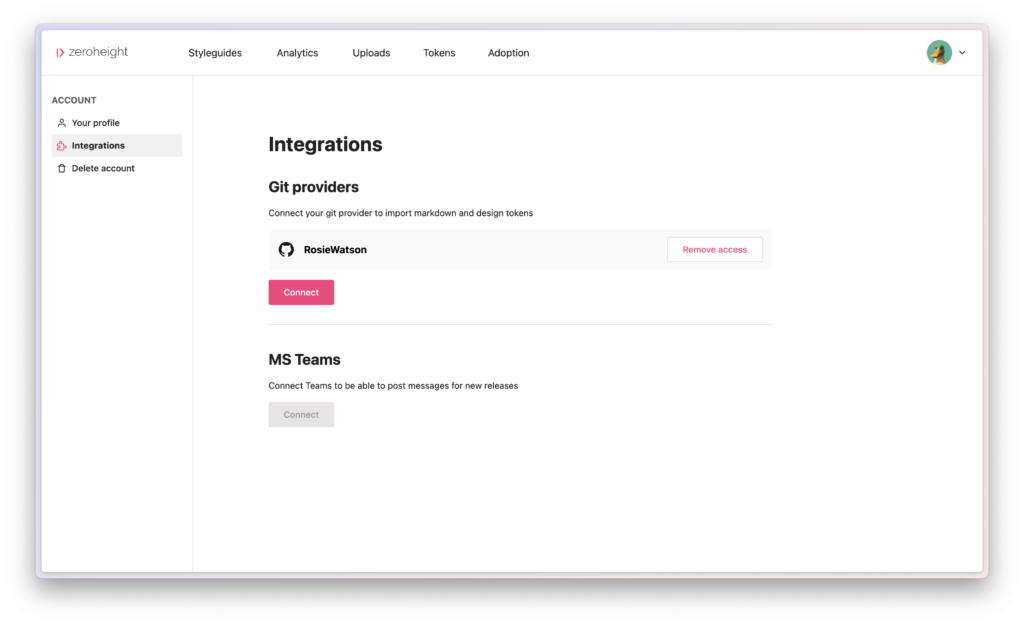 Connect to GitLab - Learning Hub - zeroheight