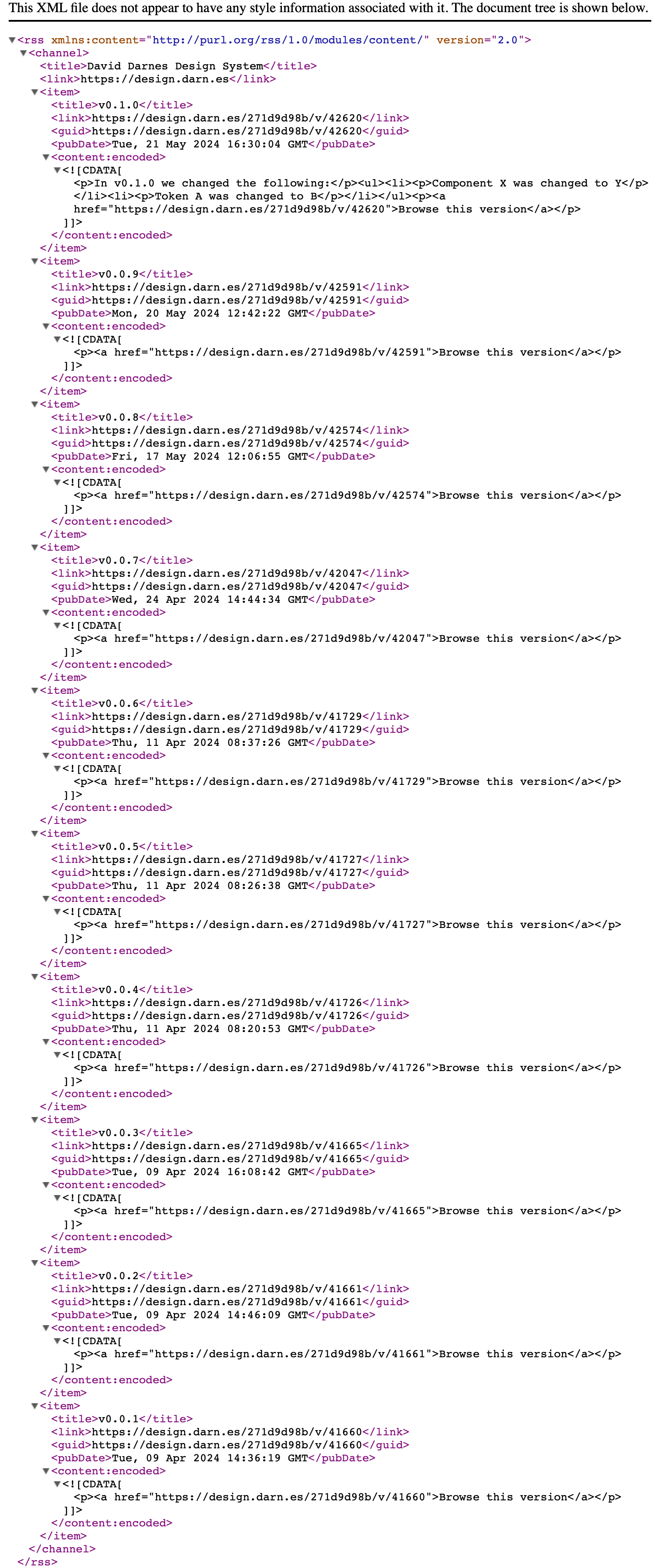 zeroheight API Tutorial – Create a Sitemap & RSS Feed for Your Design System - Blog - zeroheight